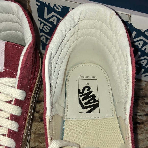Vans | Shoes | Vans Og Sk8hi Lx Suede Canvas Sun Dried Tomato | Poshmark